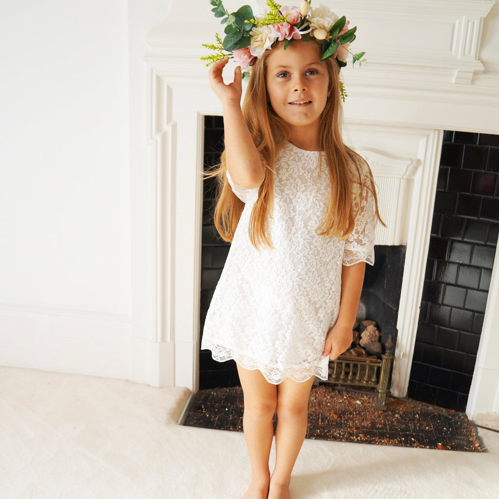 Abigail Flower Girl Dress – Lilly + Bo